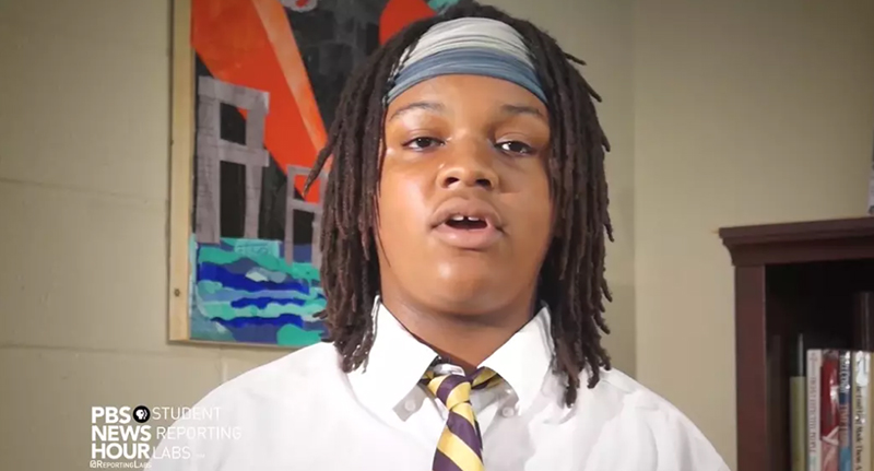 Malik Davidson, South Carolina - PBS News Student Reporting Labs - PBS ...