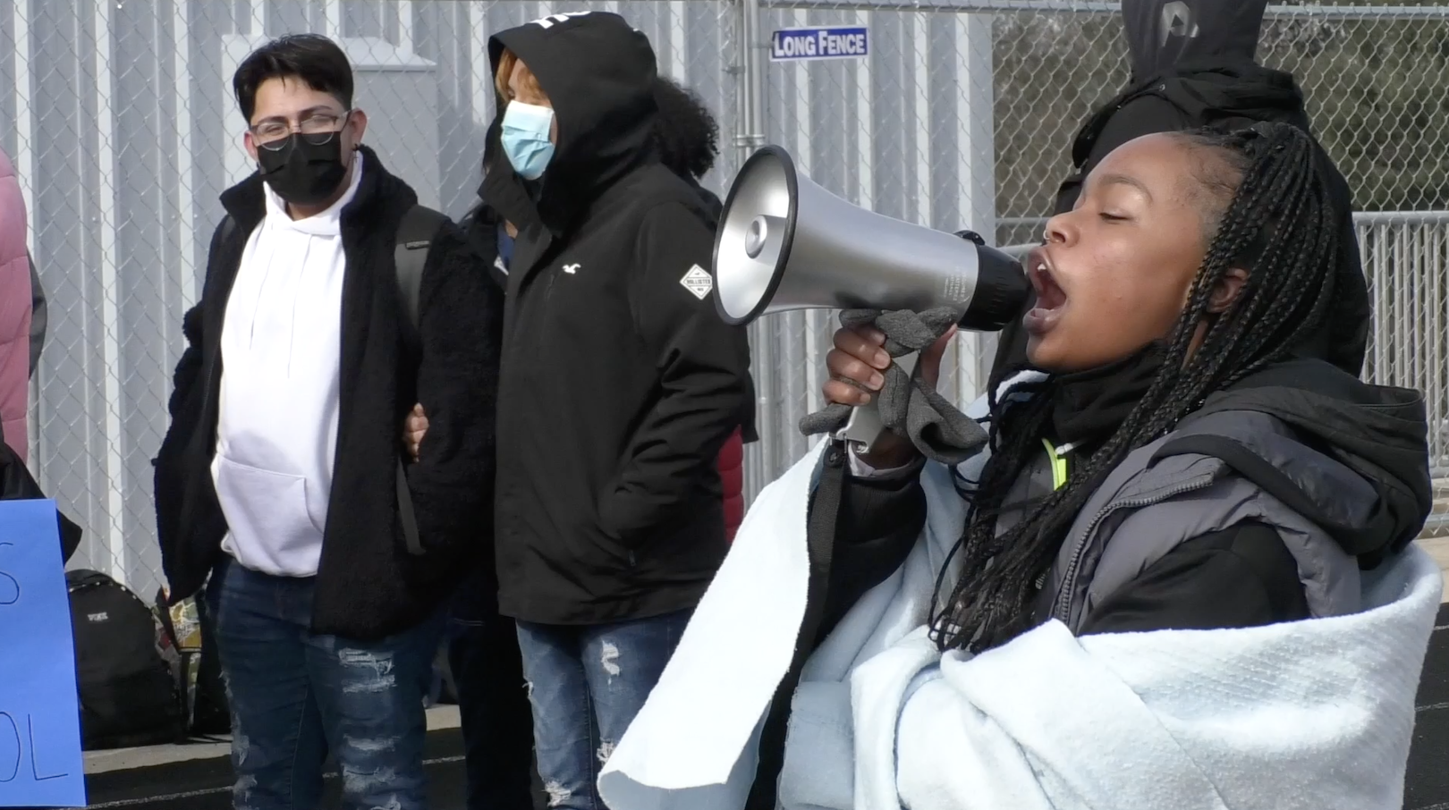 Maryland teens stage walkout to protest schools' handling of COVID-19 ...