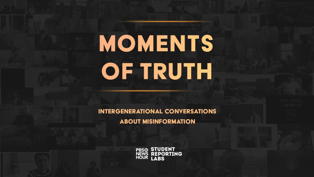 Moments of Truth Digital Series - PBS News Student Reporting Labs - PBS ...