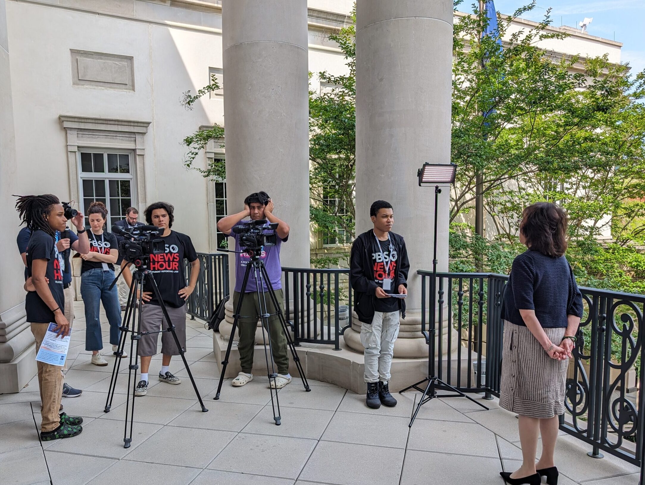 SRL student newsroom at INPUT, international gathering of public media ...